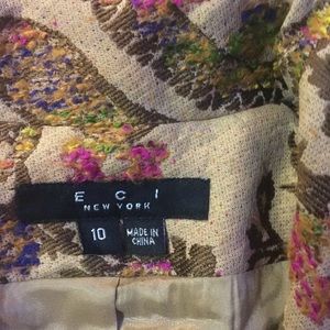 ECI | Jackets & Coats | Eci New York Lined Blazer Sz | Poshmark